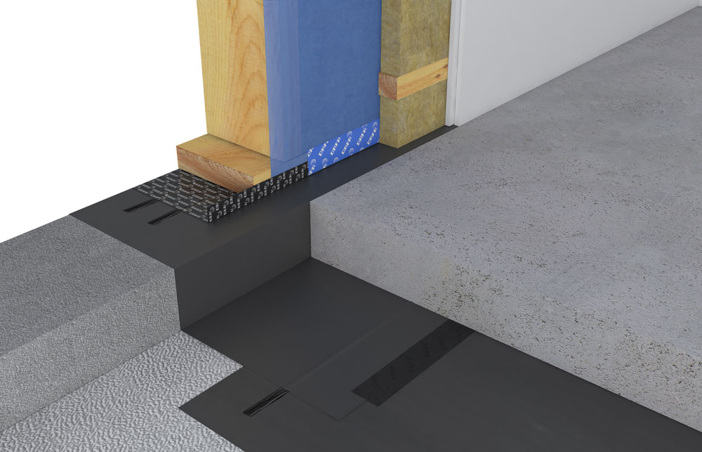 DAFA Radon System - DAFA butyl tape for radon barriers
