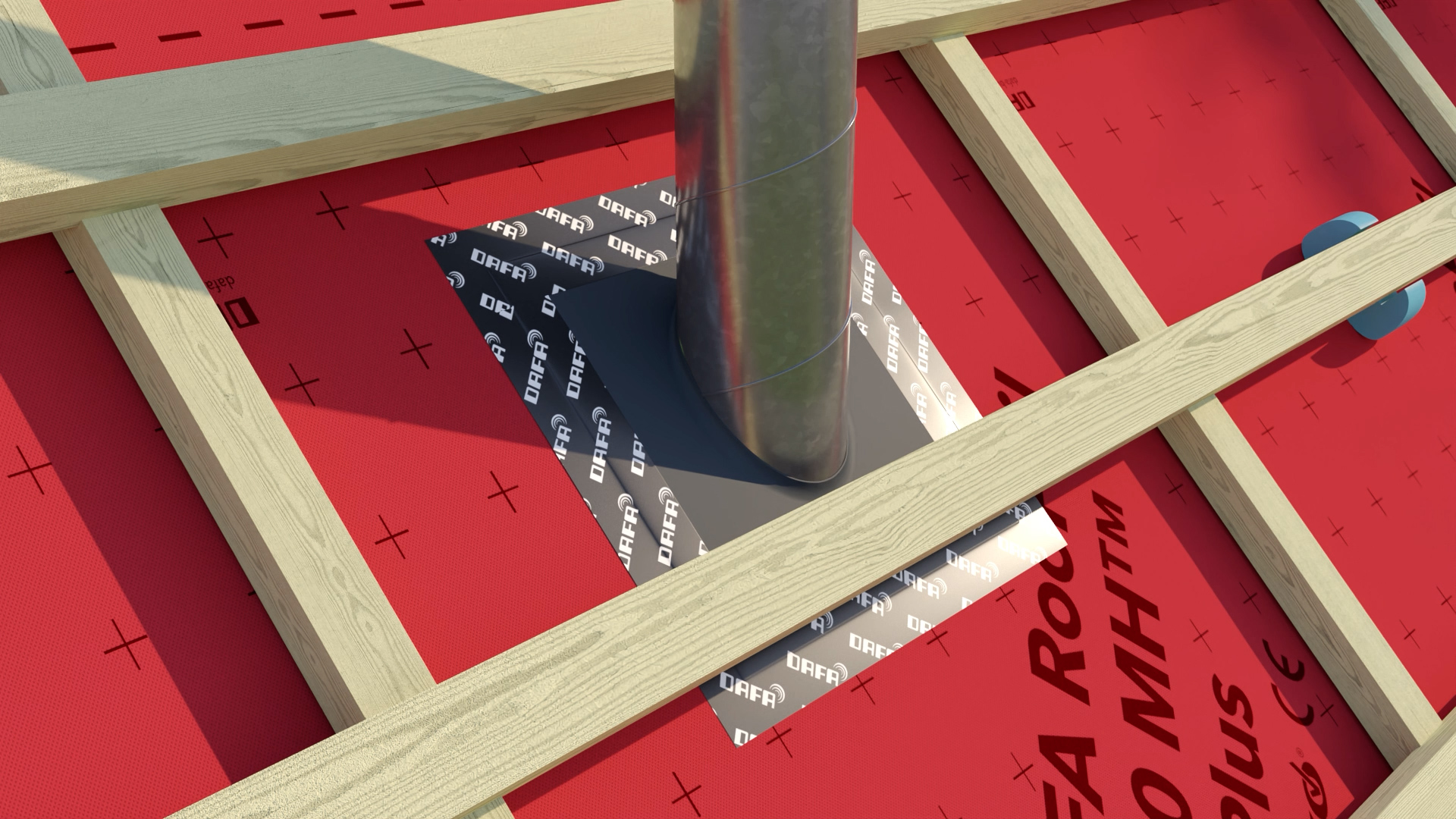 DAFA AirVent System - DAFA single-sided UV tape