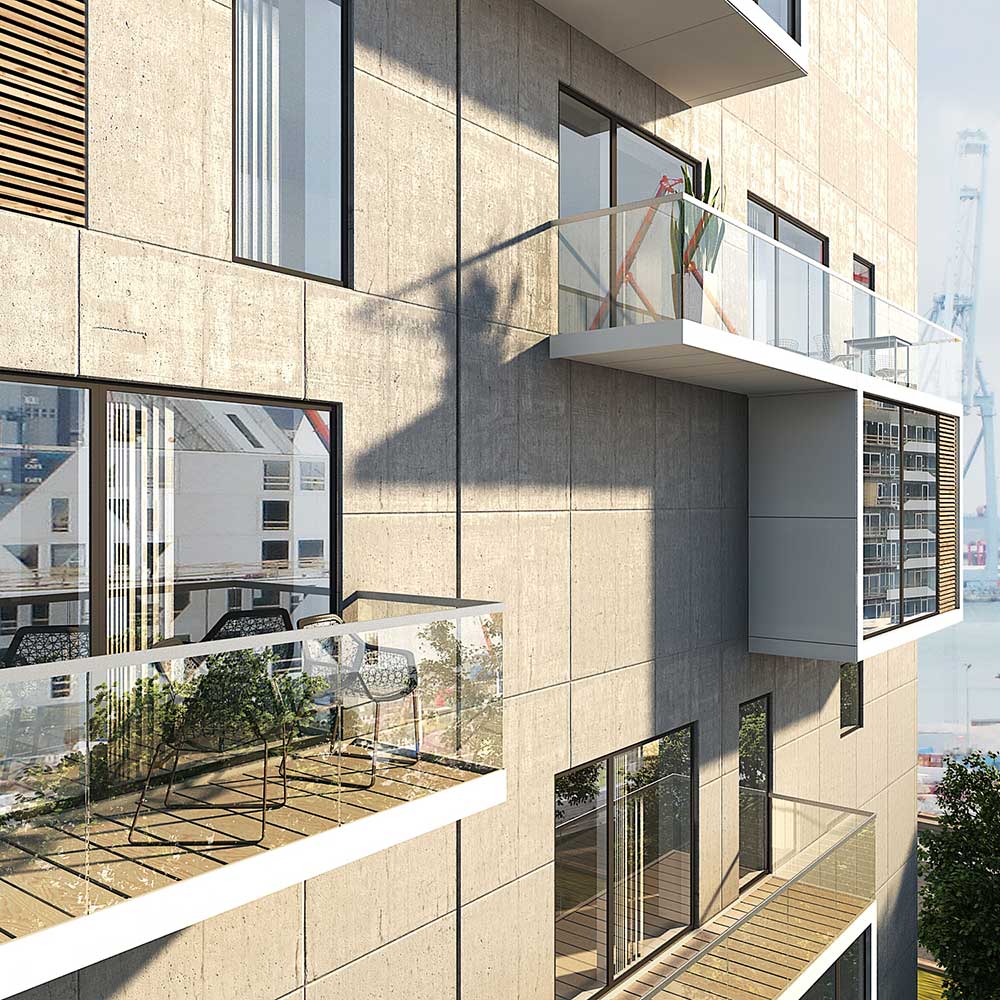 DAFA Facade Kit - a product range for exterior wall structures